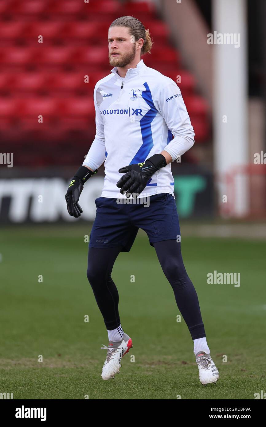 Ben killip of hartlepool united warms hi-res stock photography and ...