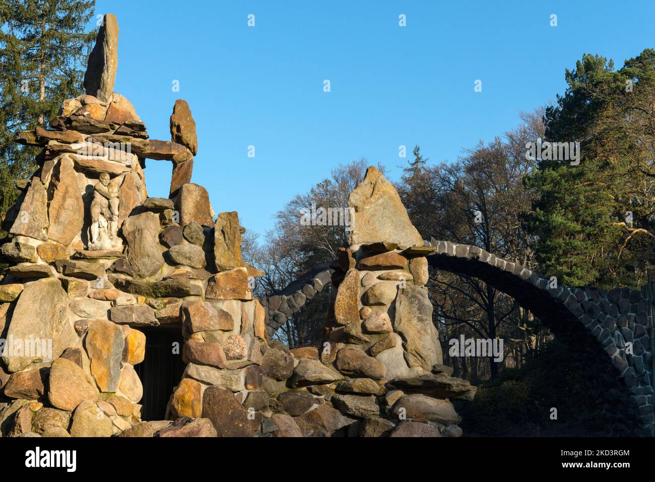 Kromlau rhododendron park, Germany Stock Photo - Alamy