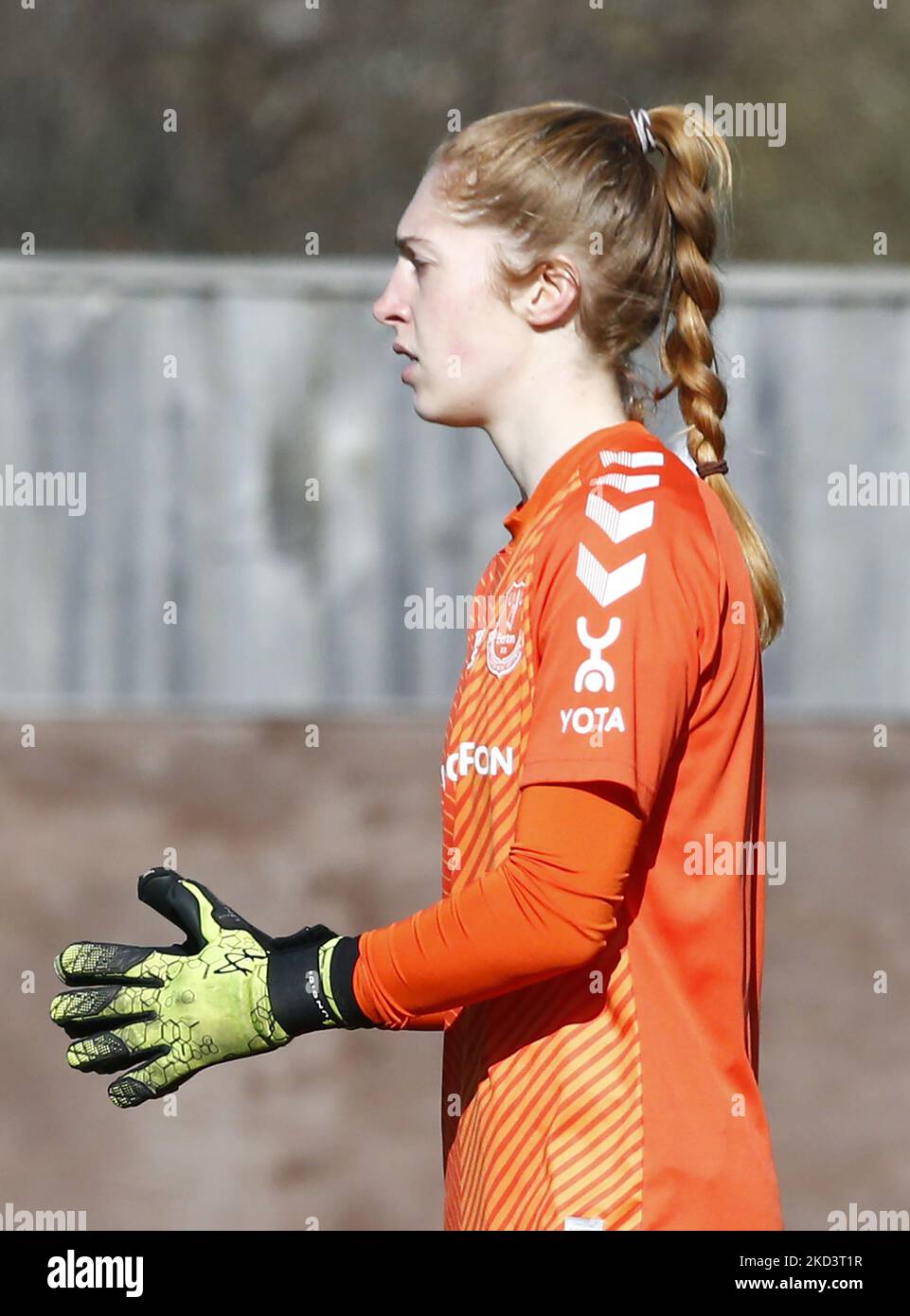 Sandy MacIver of Everton during The Women's FA Cup Fifth Round between ...