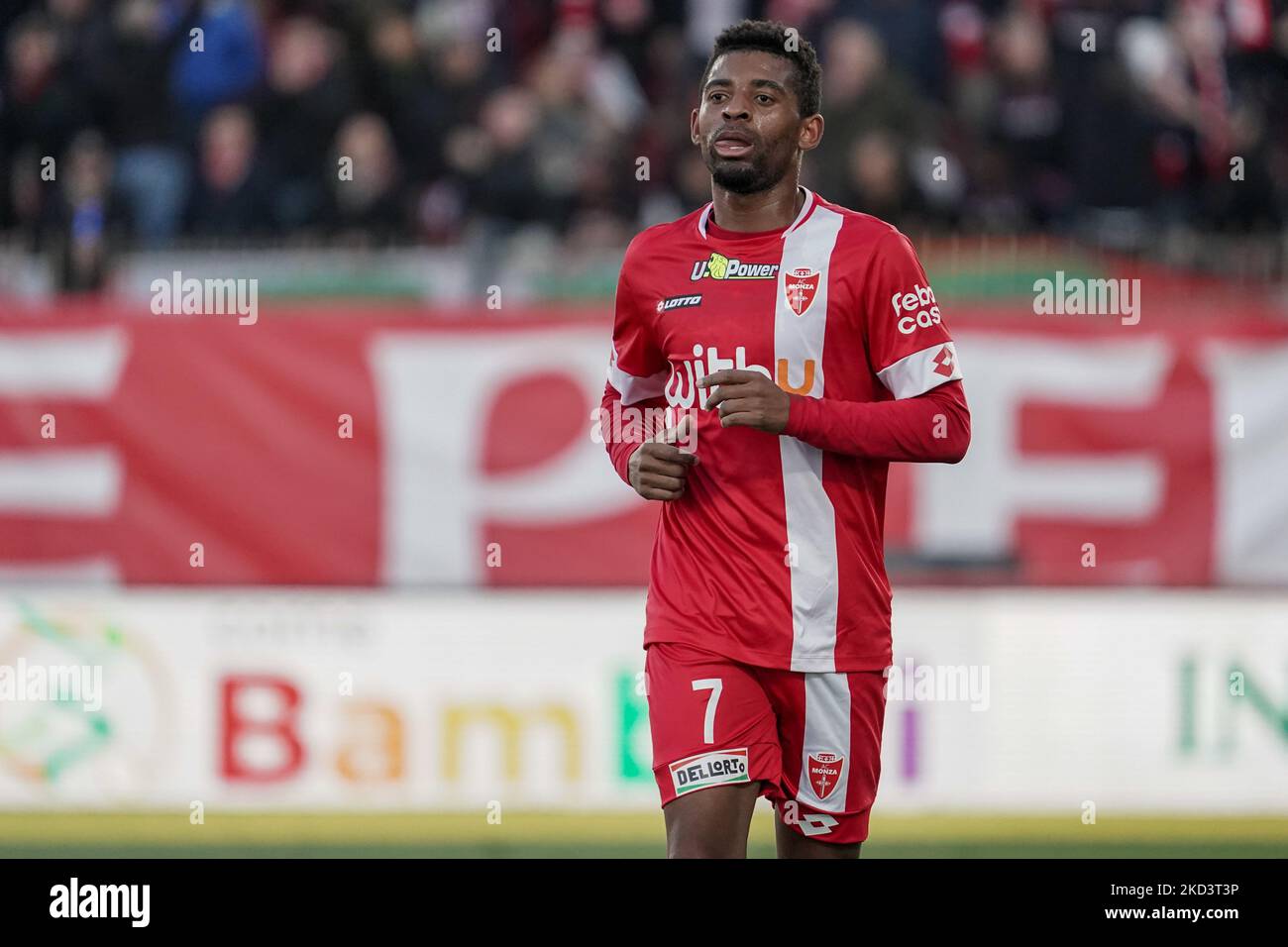 Jose' Machin (#7 Monza) during AC Monza against Unione Sportiva Lecce ...