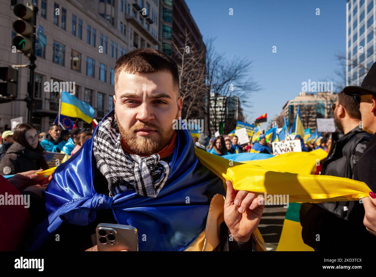 Pro ukraine rally moves hi-res stock photography and images - Alamy