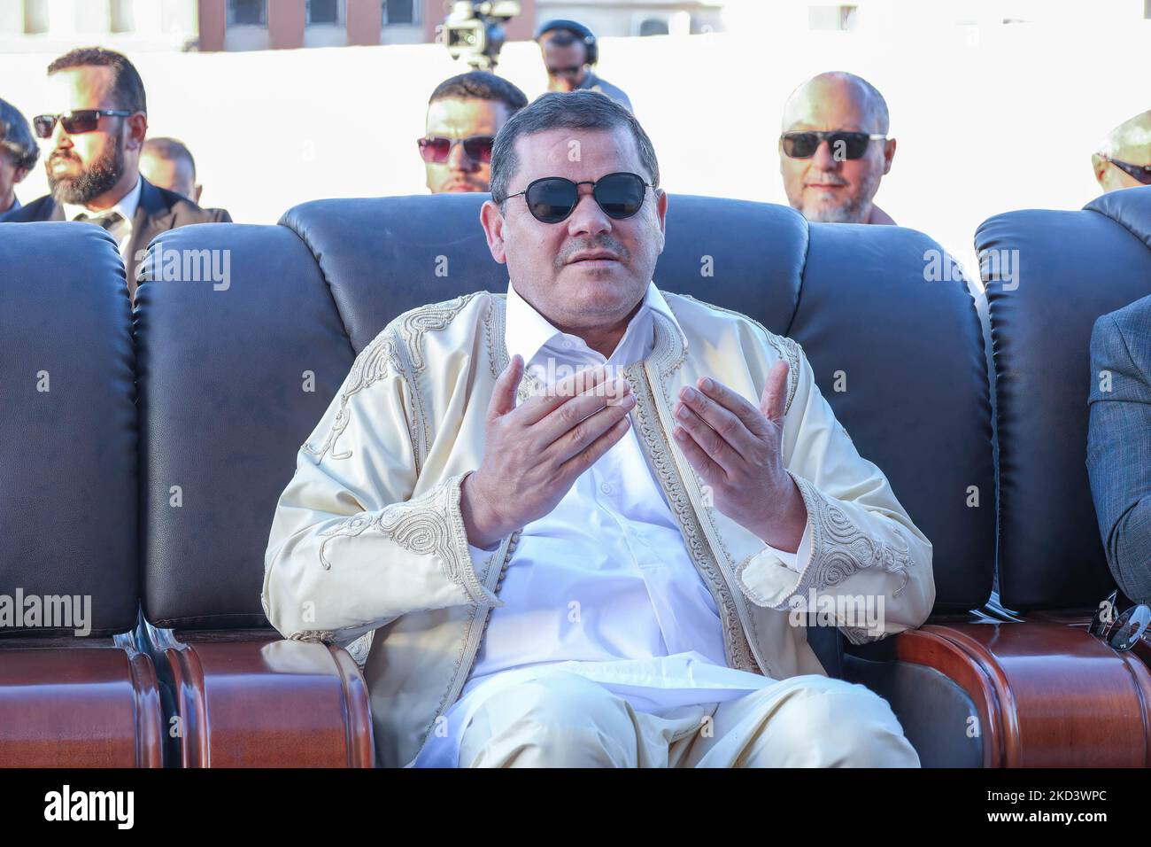 Mistara, Libya. 05th Nov, 2022. Libyan Prime Minister Abdul Hamid Al ...