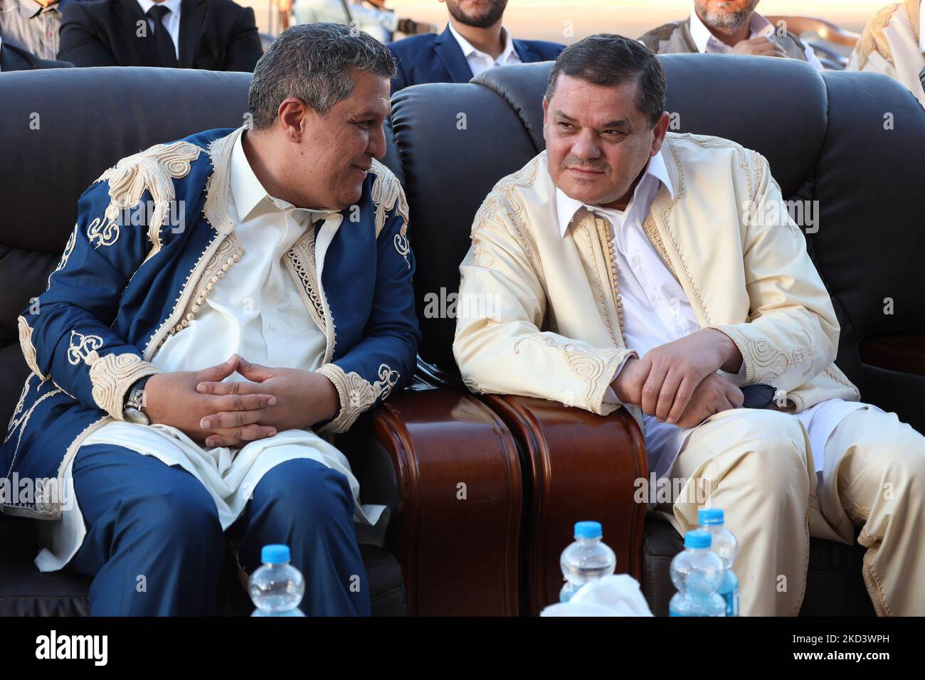 Mistara, Libya. 05th Nov, 2022. Libyan Prime Minister Abdul Hamid Al ...