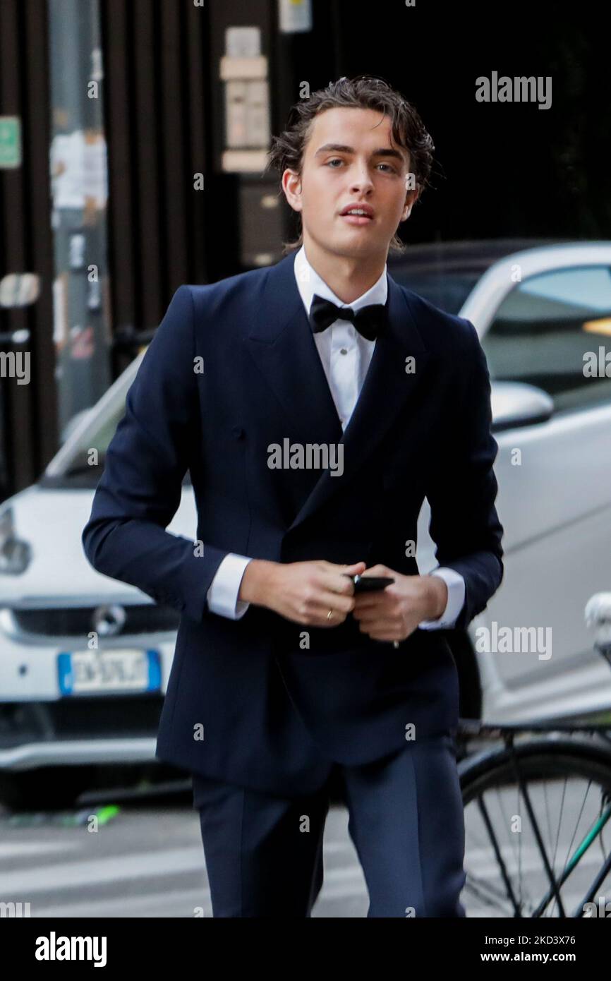 Ryan Prevedel arriving at Bulgari BZero1 Aurora Awards during the Milan ...