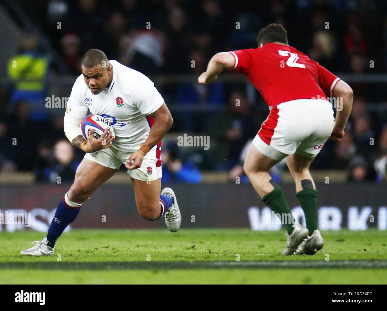 Kyle Sinckler of England makes his 50th appearance for England during ...