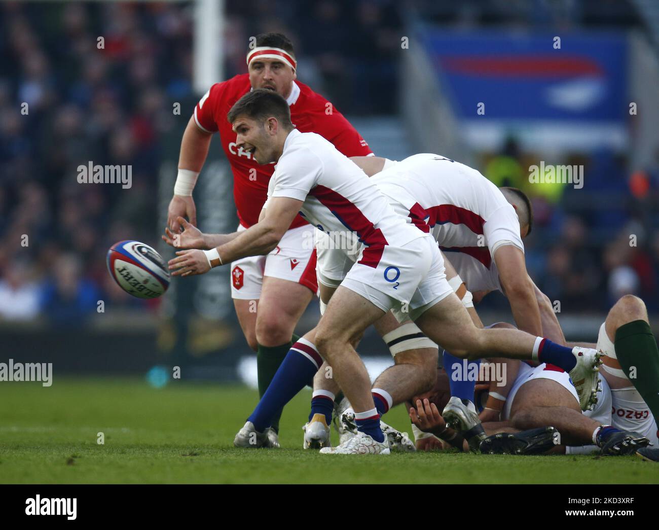 Harry Randall of England during Guinness six Nations match between ...