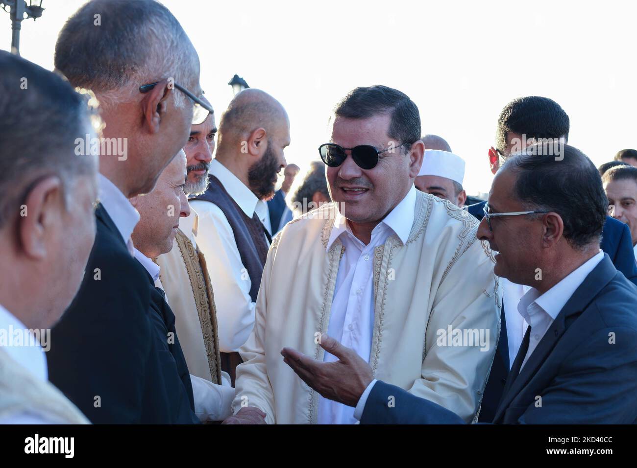 Mistara, Libya. 05th Nov, 2022. Libyan Prime Minister Abdul Hamid Al ...