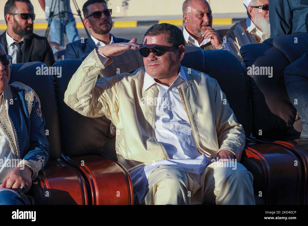 Mistara, Libya. 05th Nov, 2022. Libyan Prime Minister Abdul Hamid Al ...