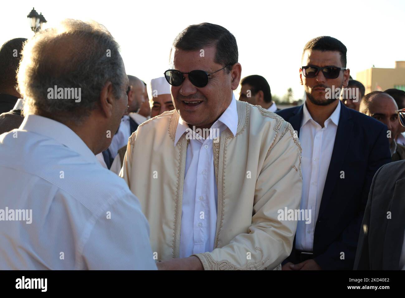 Mistara, Libya. 04th Nov, 2022. Libyan Prime Minister Abdul Hamid Al ...