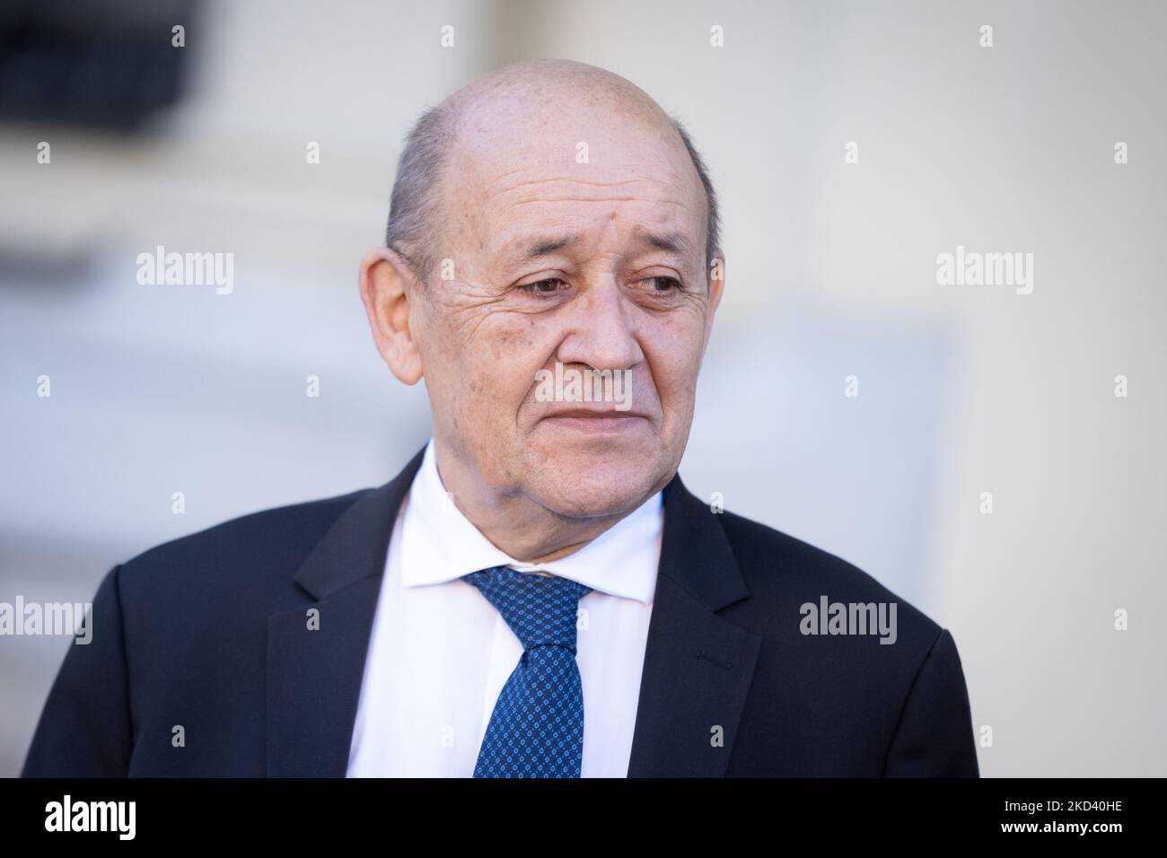 Jean yves le drian portrait hi-res stock photography and images - Alamy