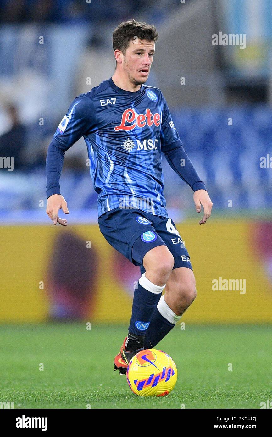 Diego Demme of SSC Napoli during the Serie A match between SS Lazio and ...