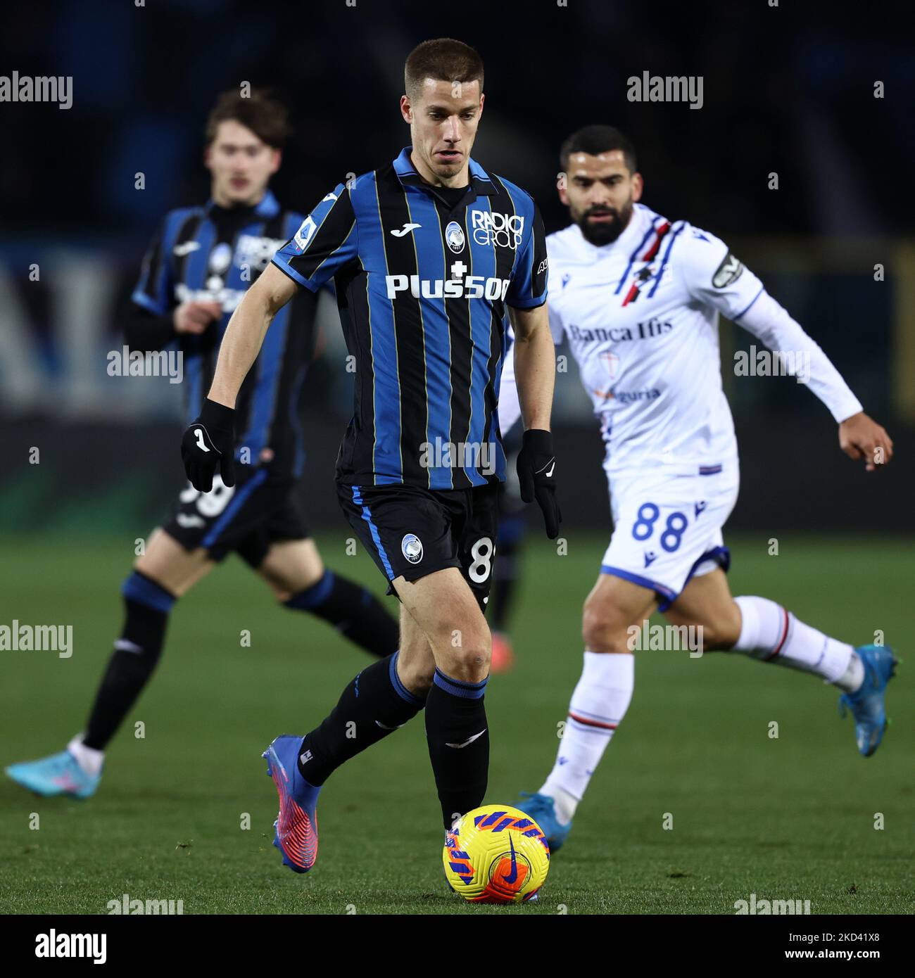 Mario Pasalic (Atalanta BC) in action during the italian soccer Serie A ...