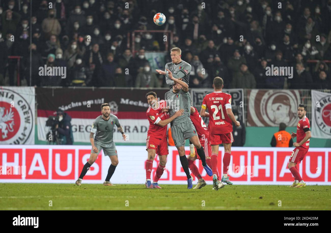 Simon Makienok of FC St Pauli during Union Berlin vs FC St. Pauli ...