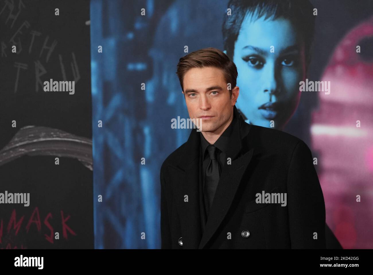 Robert Pattinson attend the world premiere of "The Batman" at Lincoln ...