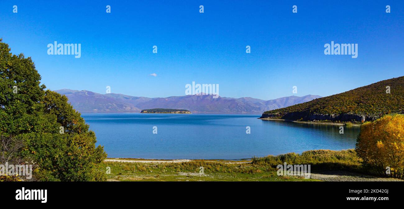 Lake prespa albania hi-res stock photography and images - Alamy
