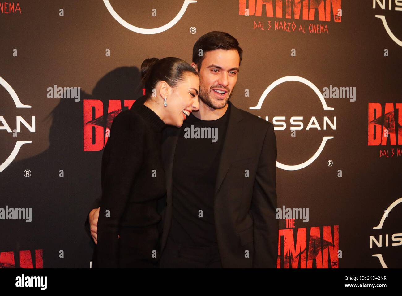 Giulia Salemi, Pierpaolo Petrelli arriving at the premiere of The ...