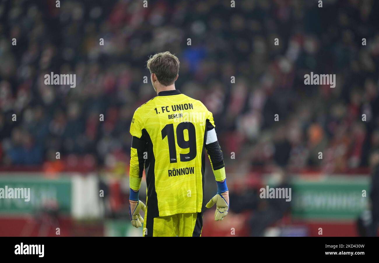Frederik Rönnow of Union Berlin during Union Berlin vs FC St. Pauli ...