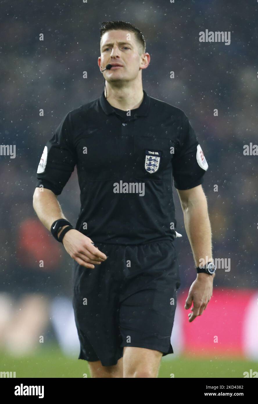 Referee Robert James during FA Cup Fifth Round between Crystal Palace ...