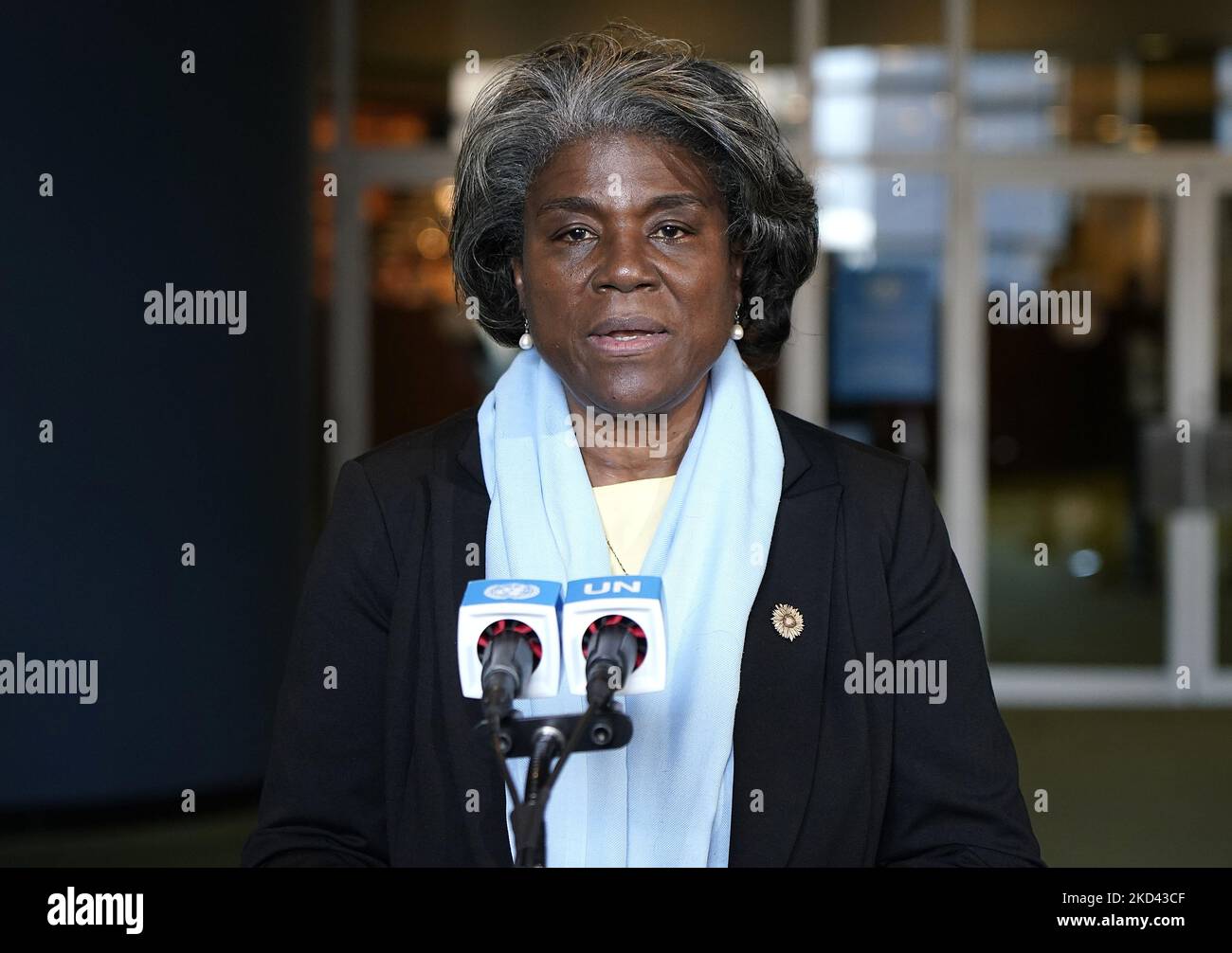 Linda Thomas-Greenfield, United States Ambassador to the United Nations ...