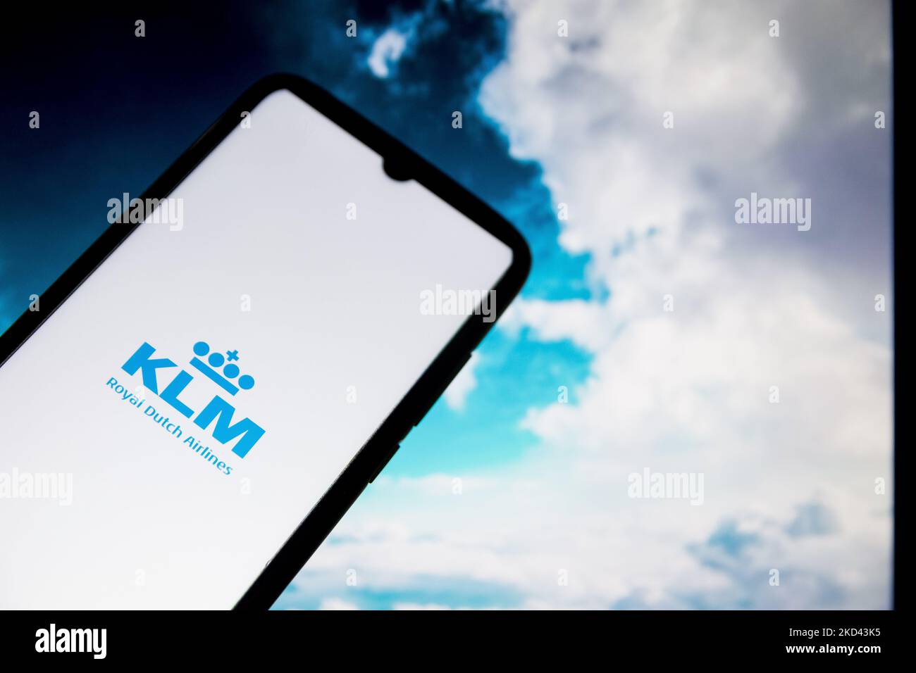 Klm royal dutch airlines logo hi-res stock photography and images - Alamy