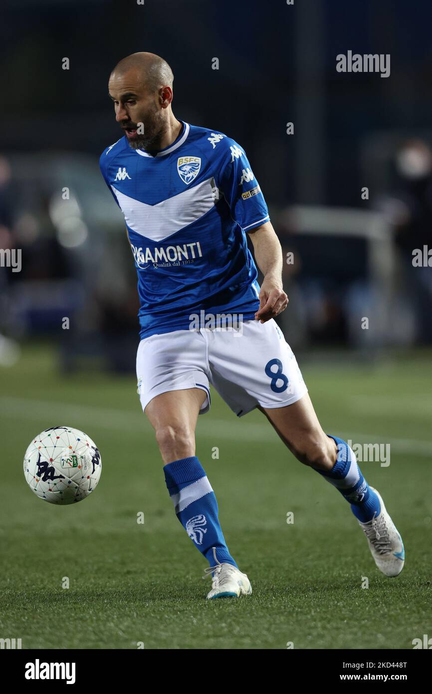 Rodrigo Palacio (Brescia Calcio) in action during the Italian soccer ...