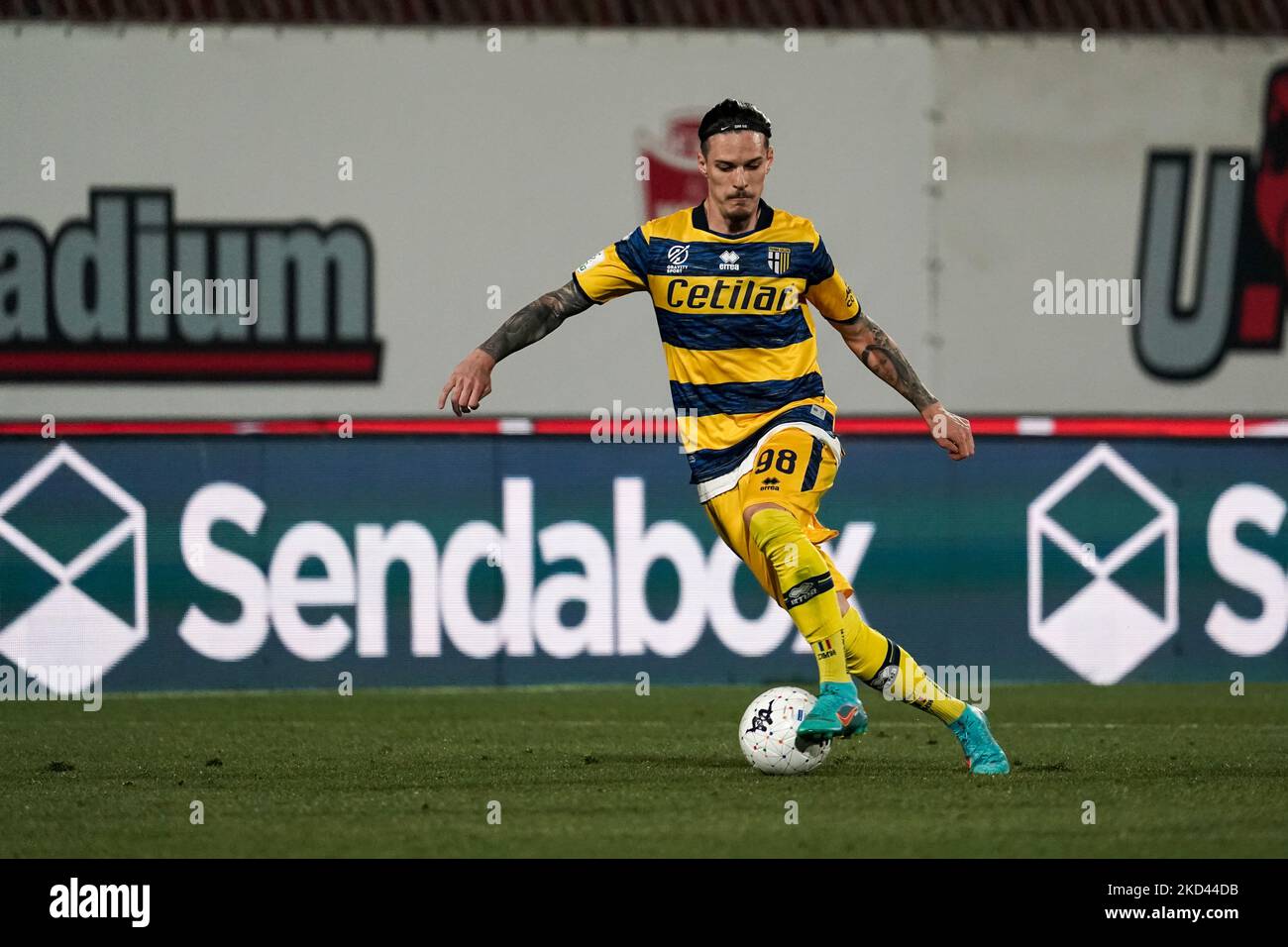 Dennis Man (#98 Parma) during AC Monza against Parma Calcio 1913, Serie ...