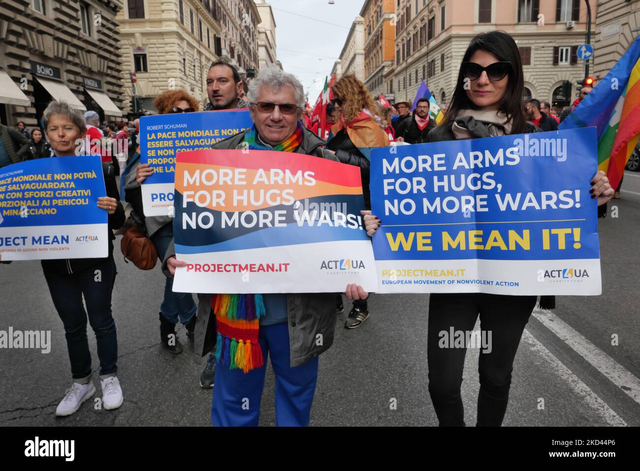 NATIONAL DEMONSTRATION FOR PEACE AGAINST WAR IN UCRAINE Stock Photo - Alamy