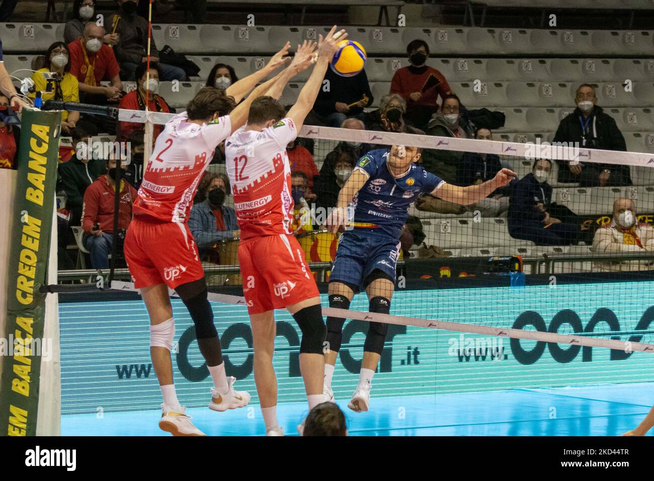Volleyball italian serie a men superleague championship consar rcm ravenna hi-res stock ...