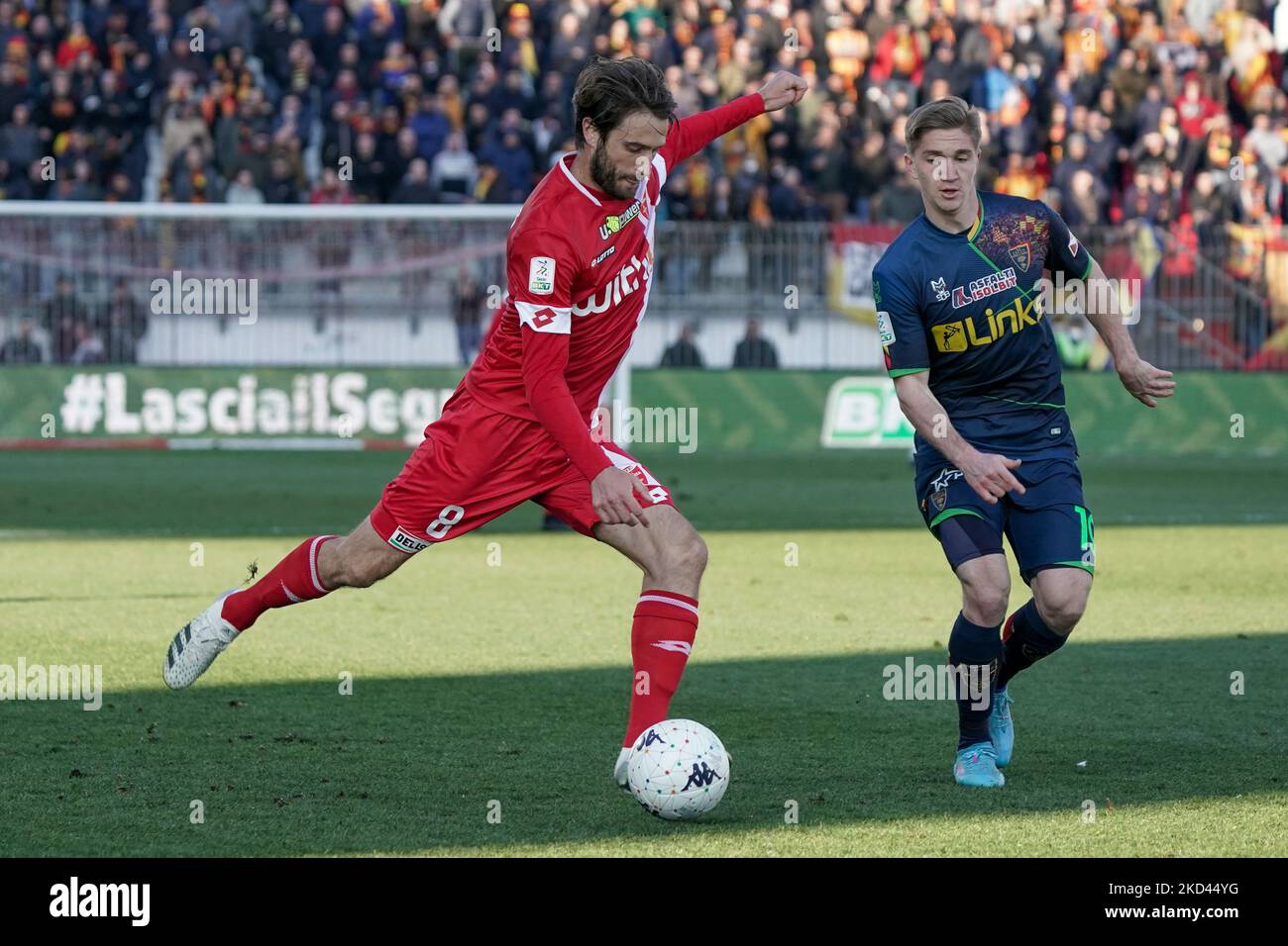 Andrea Barberis (#8 Monza) during AC Monza against Unione Sportiva ...