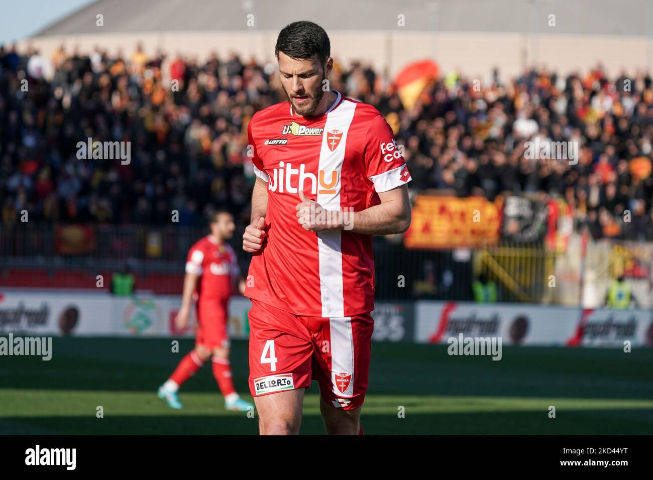 Luca Mazzitelli (#4 Monza) during AC Monza against Unione Sportiva ...