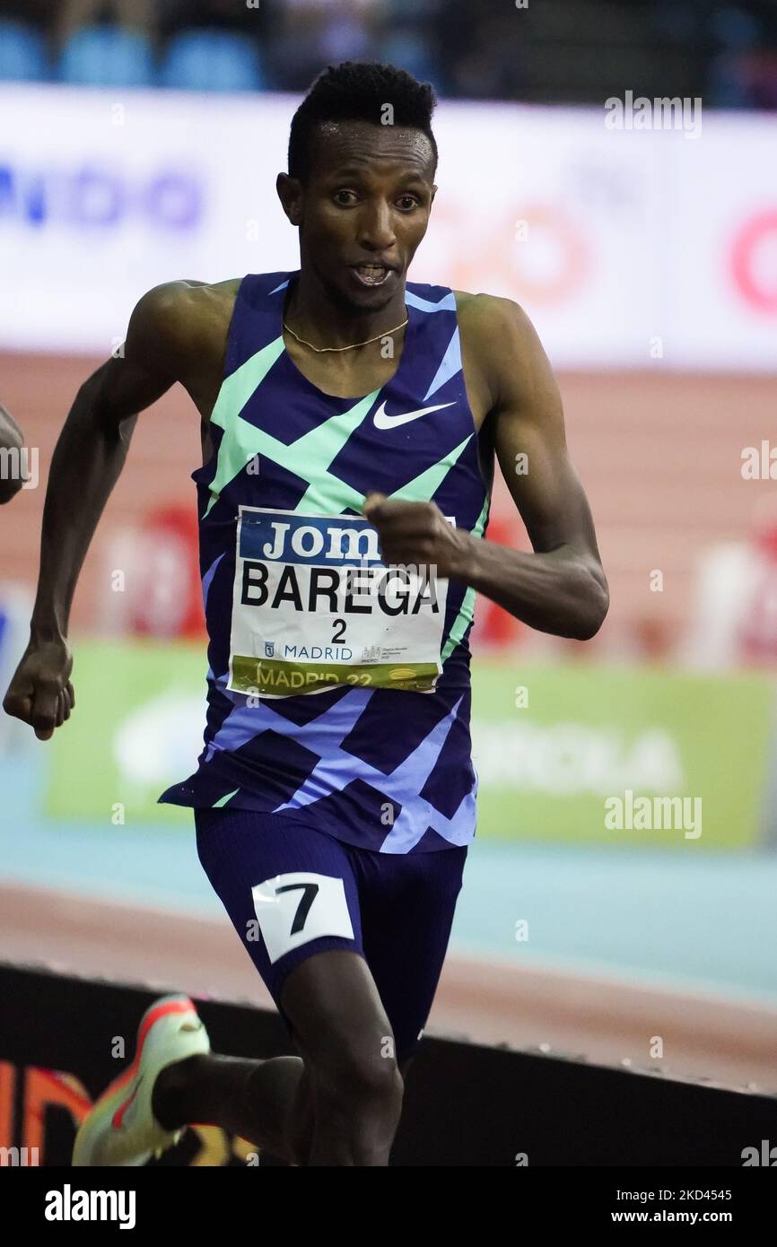 The athlete Barema during the World Athletics Indoor Tour Gold played ...