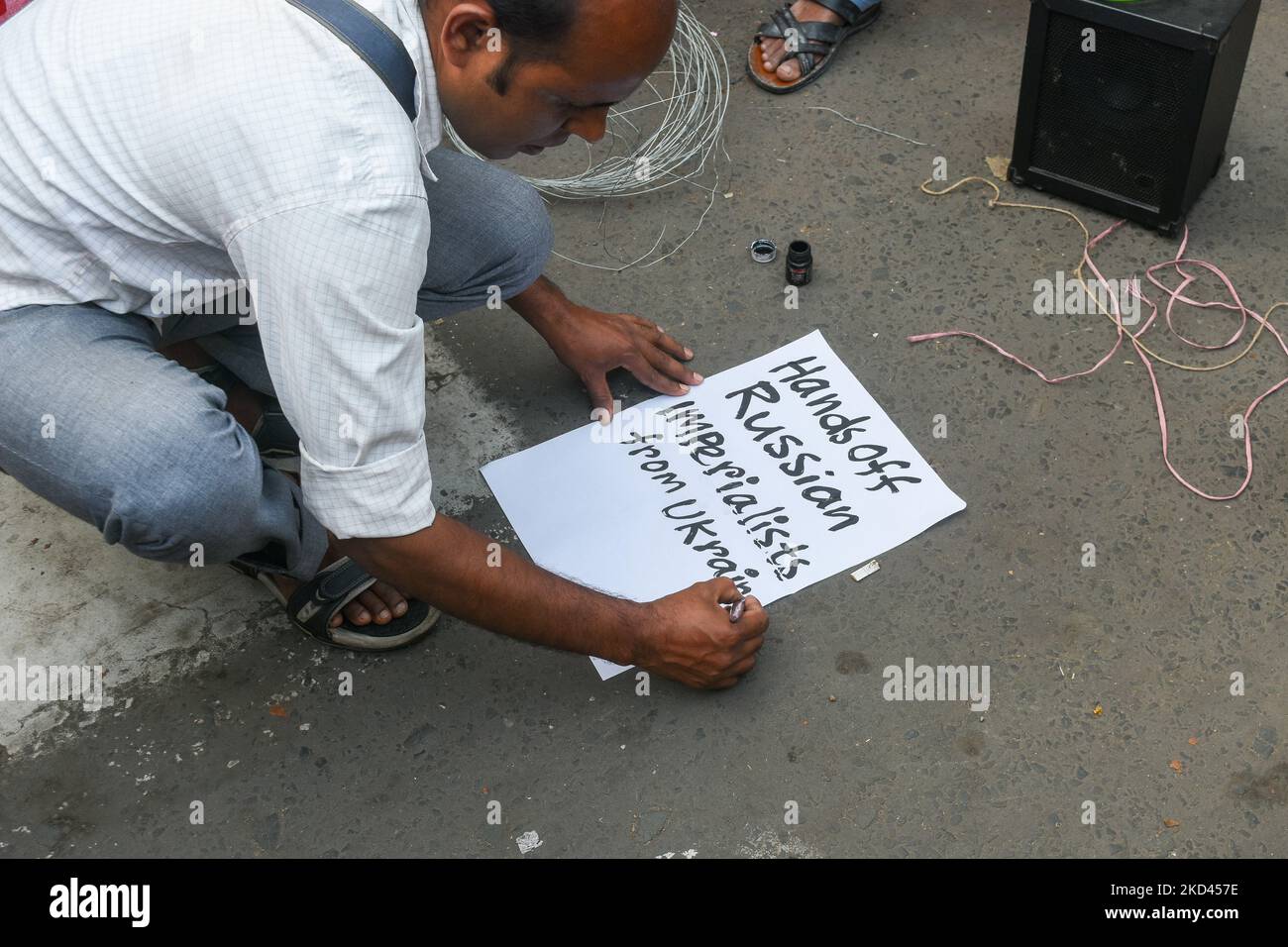 Left front activist hi-res stock photography and images - Alamy