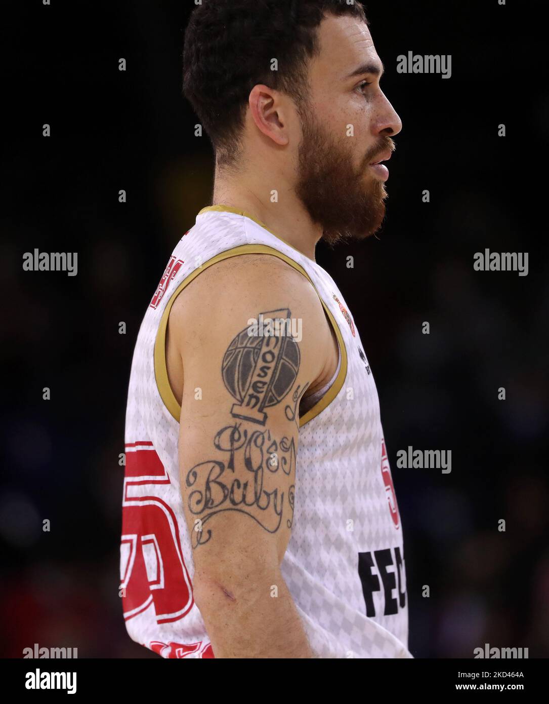 Mike James during the match between FC Barcelona and AS Monaco ...