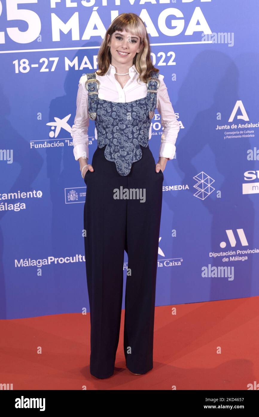 Alba Planas attends the 25th Malaga Film Festival presentation at ...