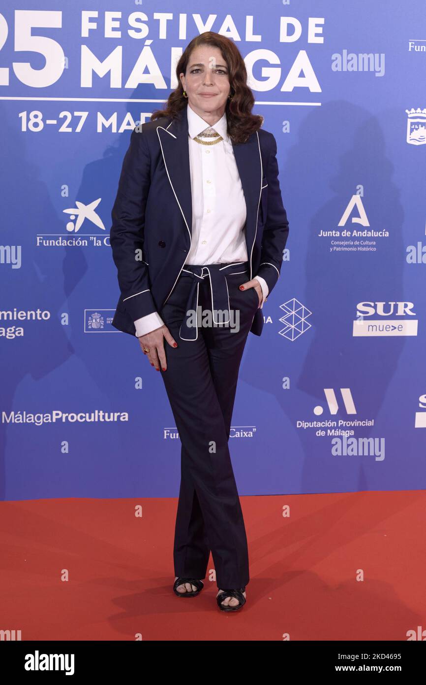 Nora Navas attends the 25th Malaga Film Festival presentation at ...