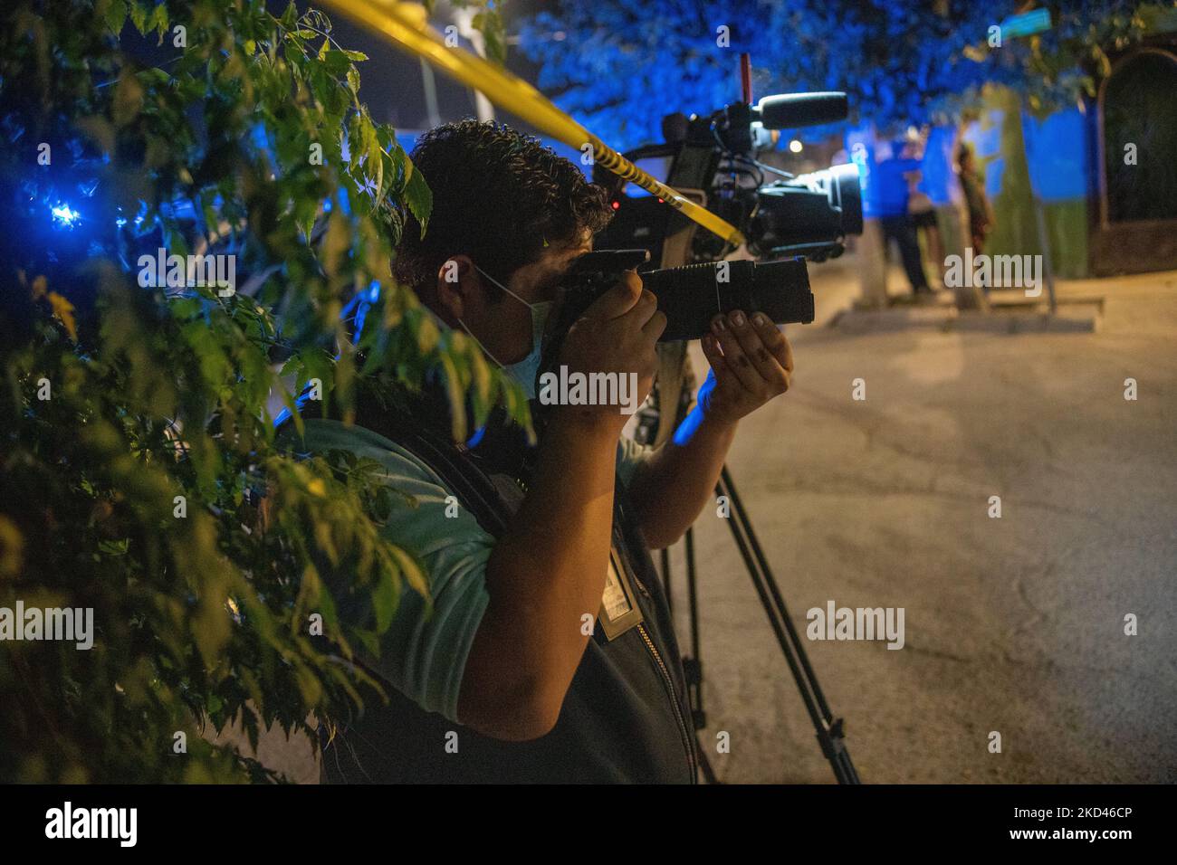 Gabriel Barraza Journalist in Ciudad Juarez Chihuahua Mexico, on March ...