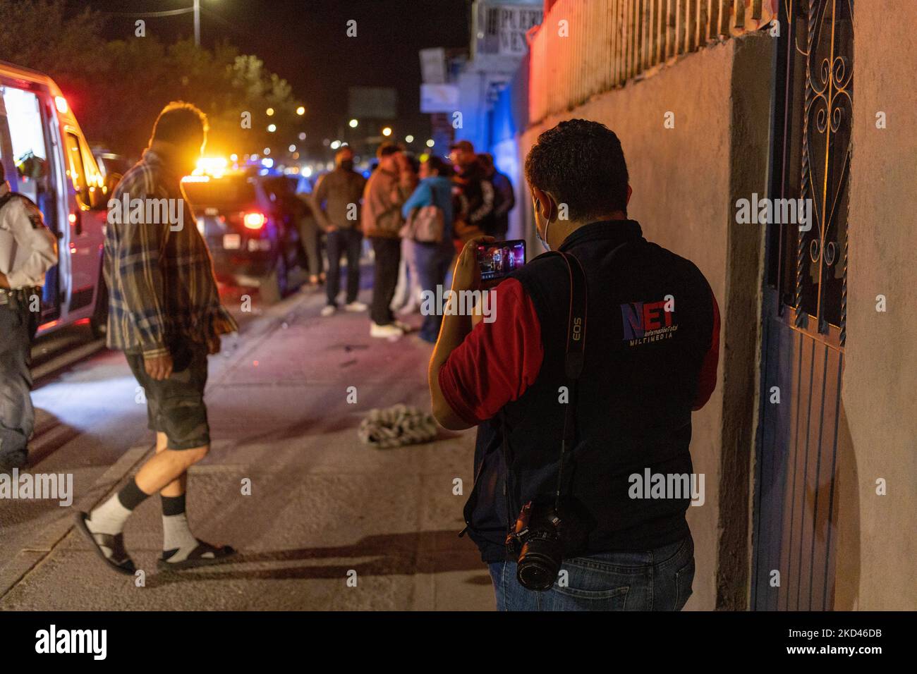 Gabriel Barraza Journalist in Ciudad Juarez Chihuahua Mexico, on March ...