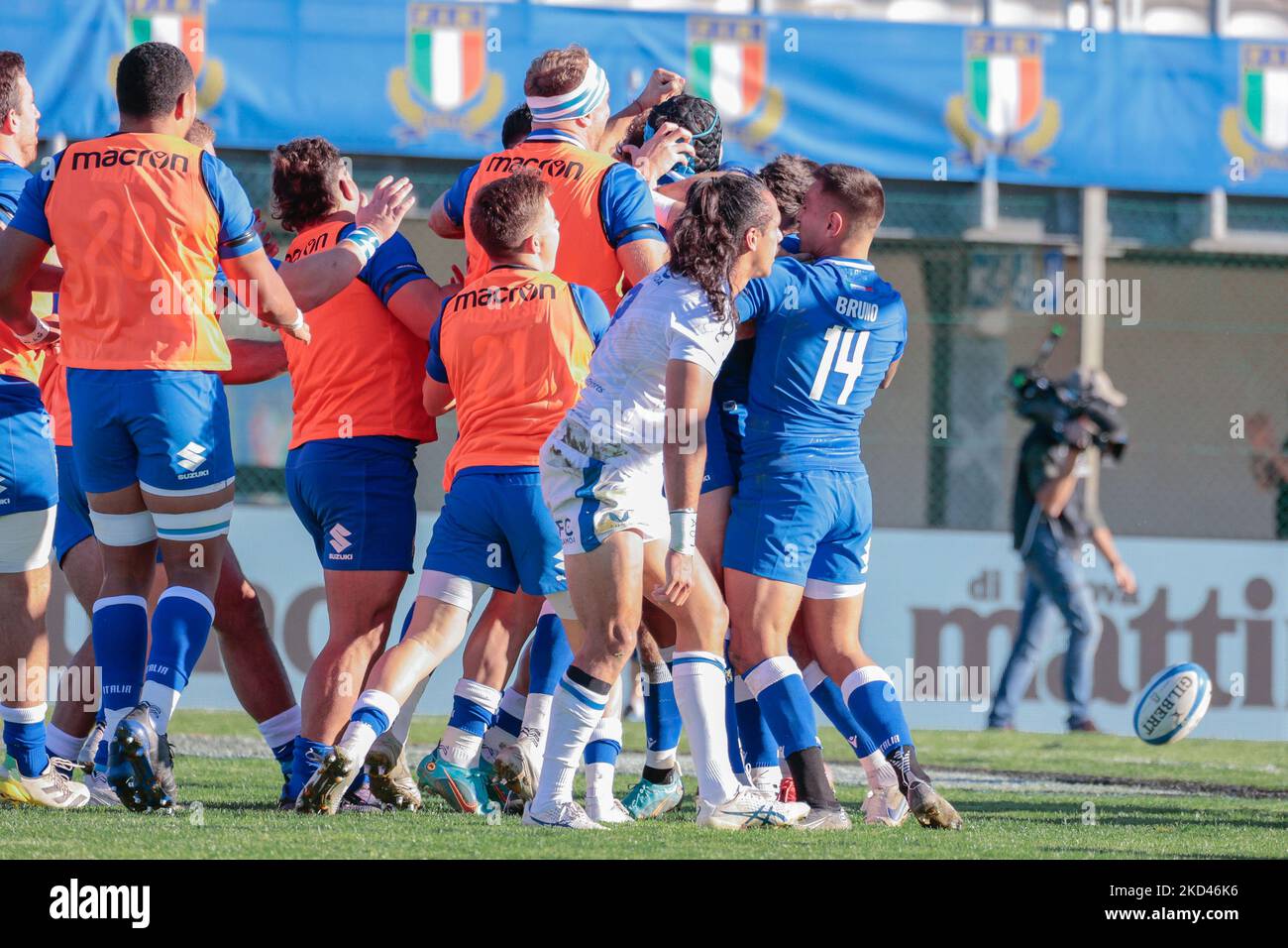 Plebiscito stadium, Padua, Italy, November 05, 2022, Juan Ignacio Brex ...