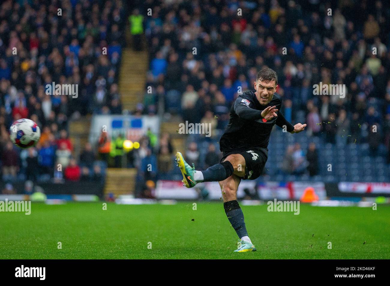 Josh Ruffels #14 of Huddersfield Town crosses the ball during the Sky ...
