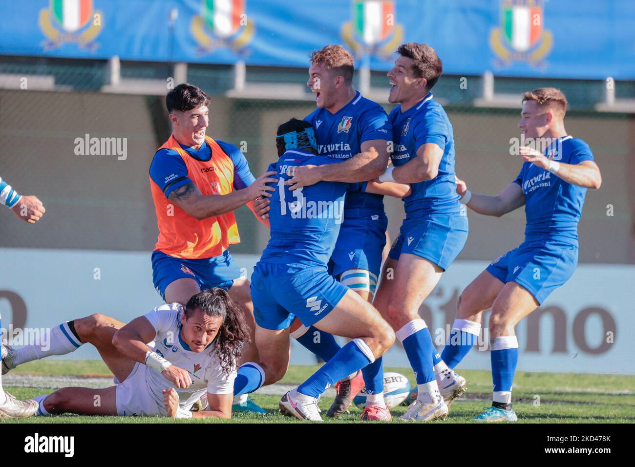 Plebiscito stadium, Padua, Italy, November 05, 2022, Juan Ignacio Brex ...