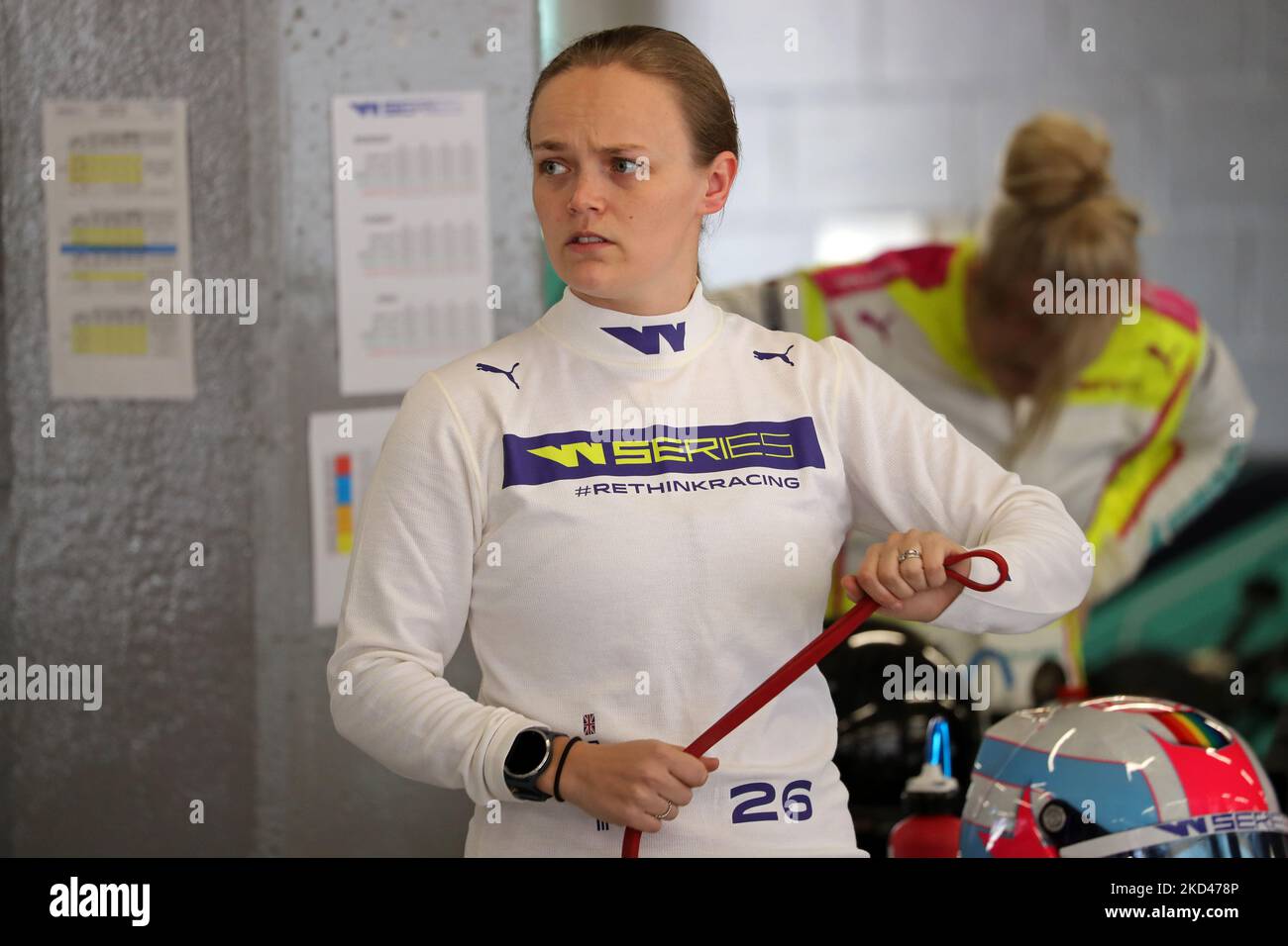 Sarah Moore during the W Series testing at the Barcelona-Catalunya ...