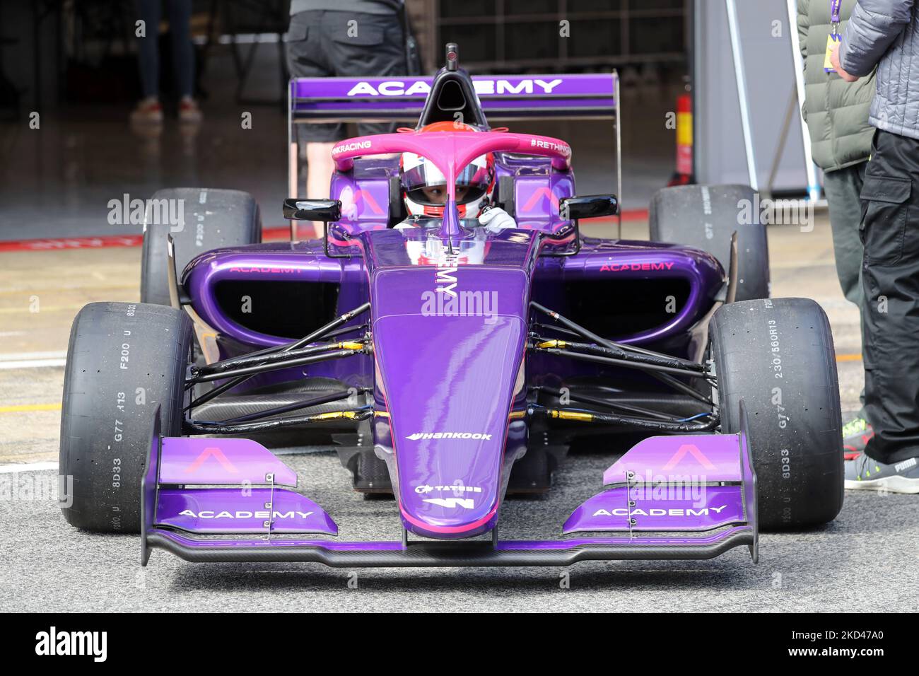 Juju Noda during the W Series testing at the Barcelona-Catalunya ...