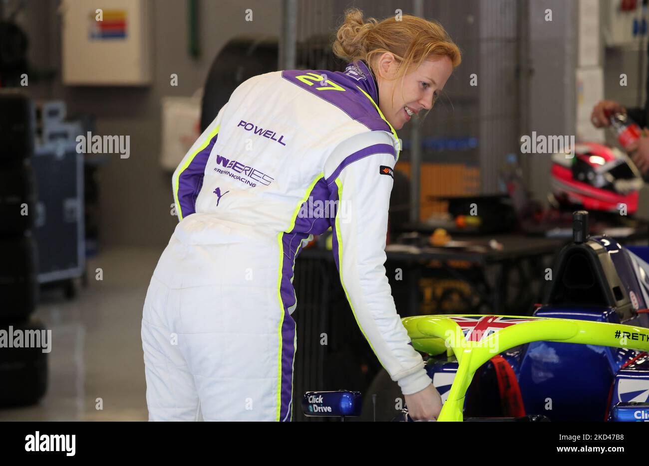 Alice Powell during the W Series testing at the Barcelona-Catalunya ...