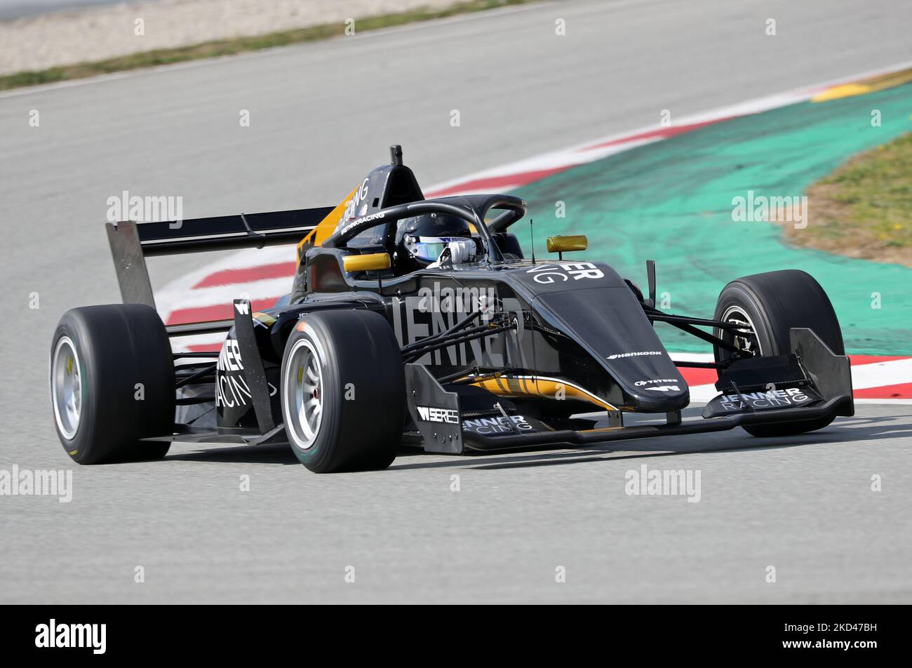 Chloe Chambers during the W Series testing at the Barcelona-Catalunya ...