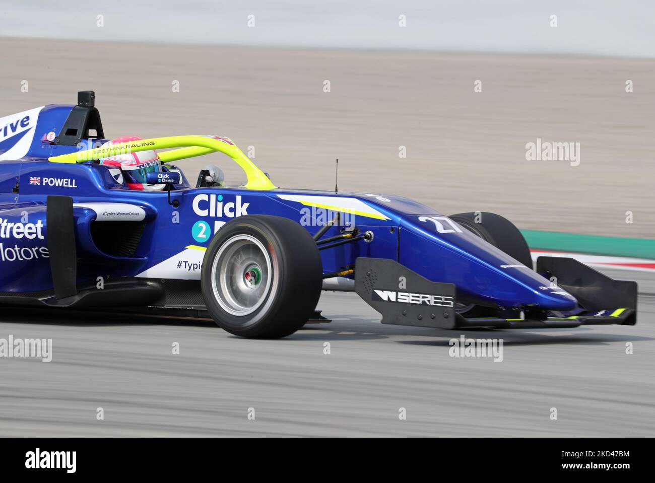 Alice Powell during the W Series testing at the Barcelona-Catalunya ...