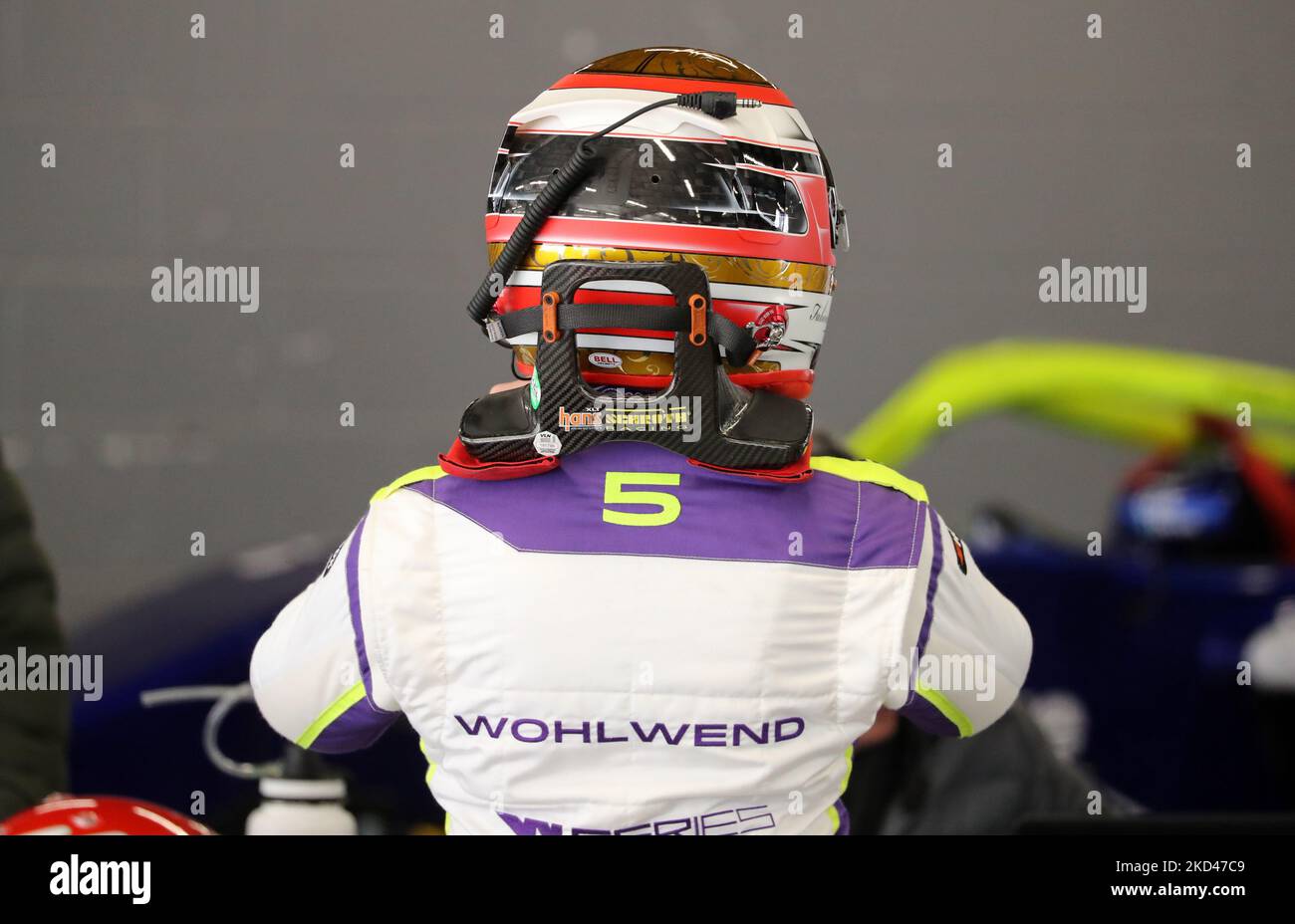 Fabienne Wohlwend during the W Series testing at the Barcelona ...