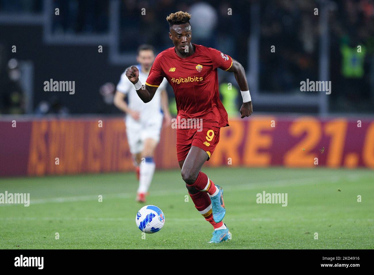 Tammy Abraham of AS Roma during the Serie A match between AS Roma and ...
