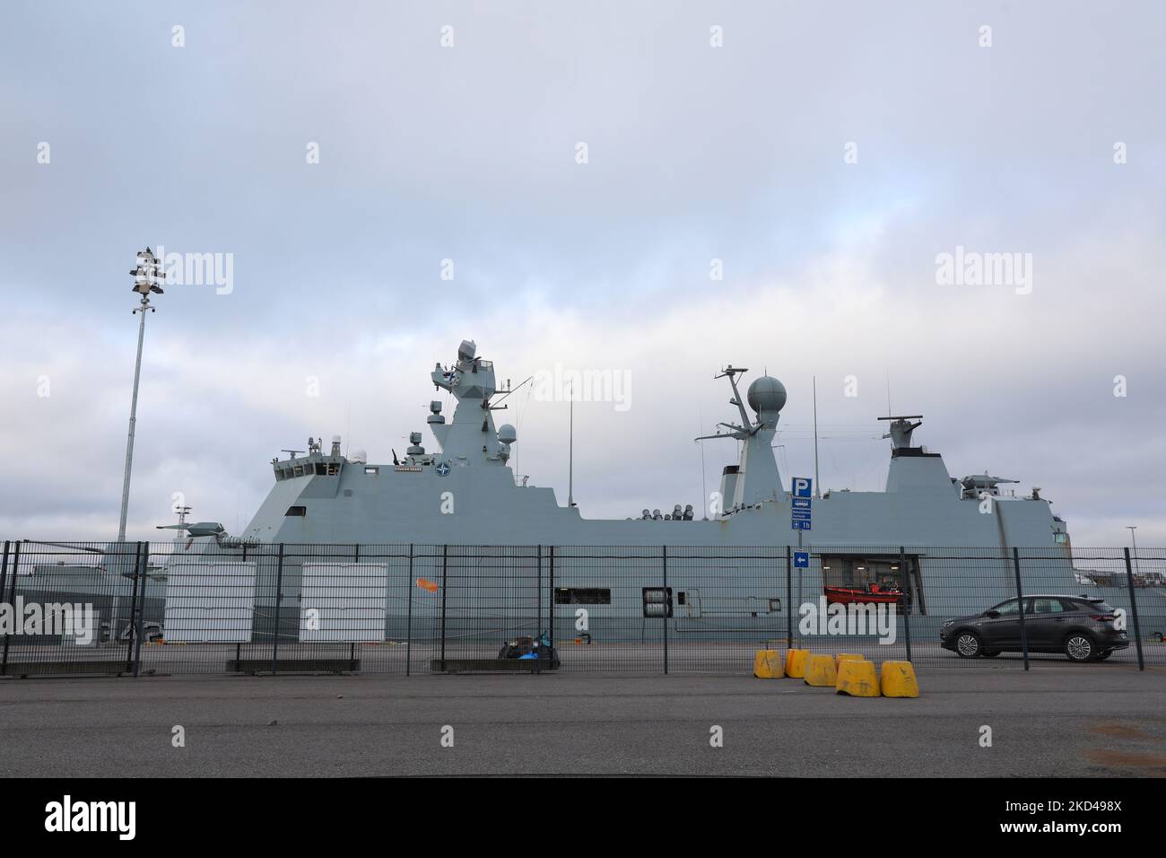 Helsinki, Finland. 05th Nov, 2022. Frigate HDMS Esbern Snare of the ...