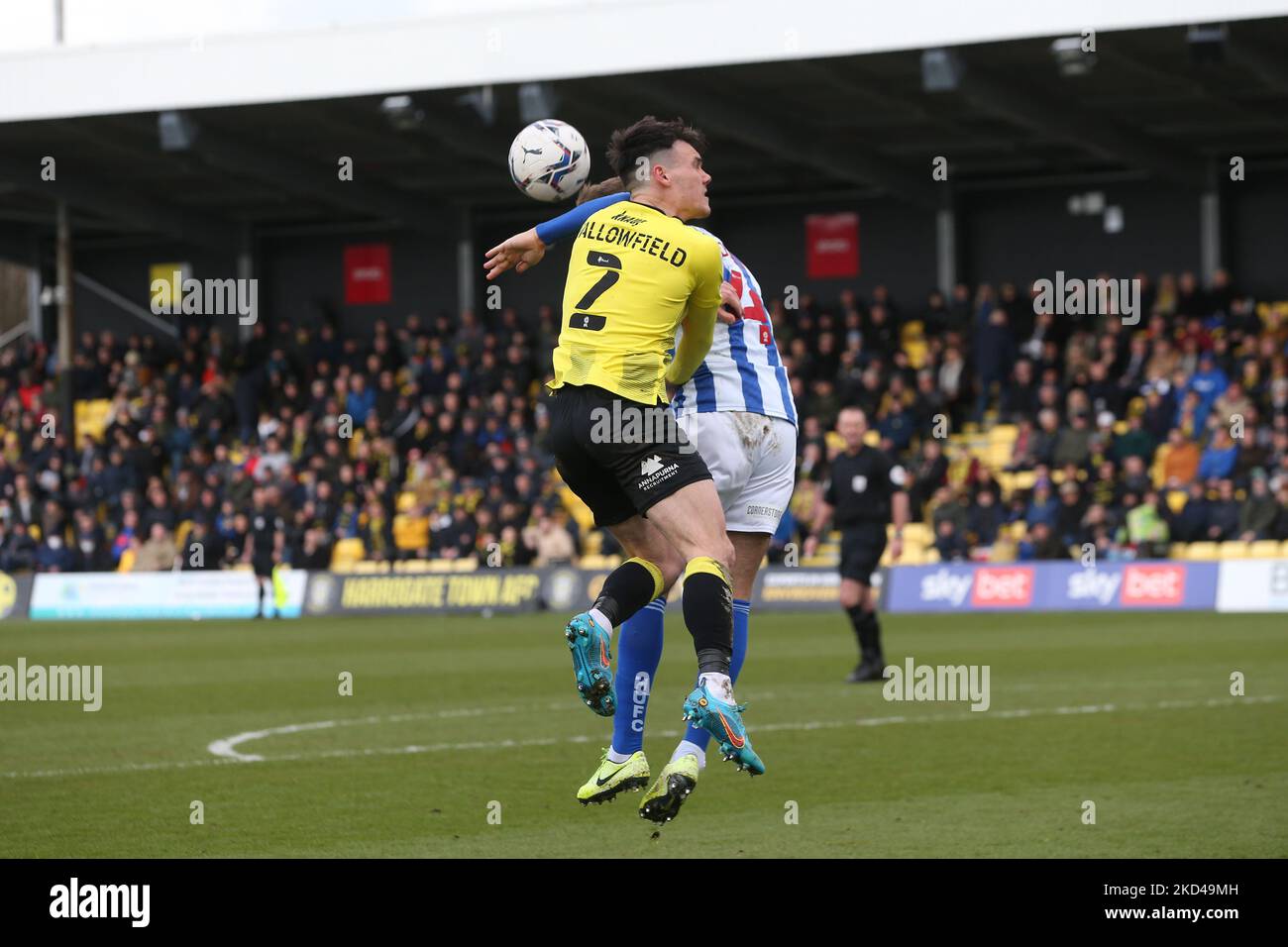 Gary Liddle of Hartlepool United contests a header with Ryan ...