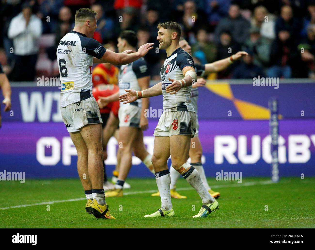 Jack welsby england rugby league hi-res stock photography and images ...